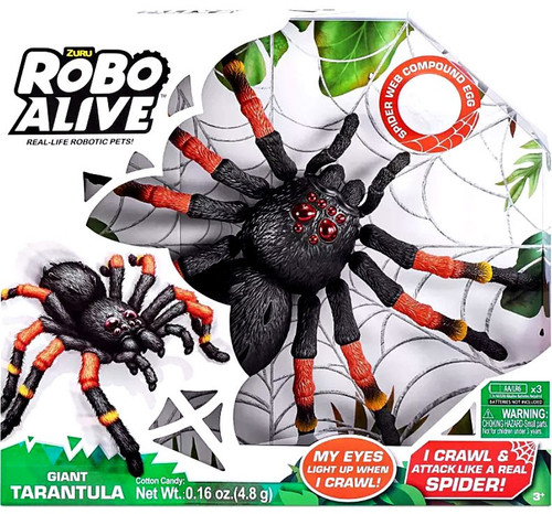 Robo Alive Giant Tarantula Robotic Pet Figure Zuru Toys - ToyWiz