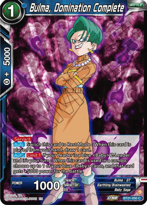Dragon Ball Super Trading Card Game Wild Resurgence Single Card Common ...
