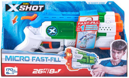 X-Shot Micro Fast-Fill Water Blaster Zuru Toys - ToyWiz