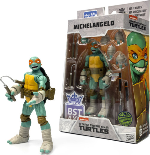 Teenage Mutant Ninja Turtles TMNT BST AXN Comic Heroes Michelangelo 5 ...