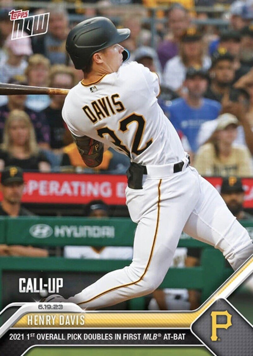 MLB Pittsburgh Pirates 2023 Topps Now Single Card Henry Davis 468 ...