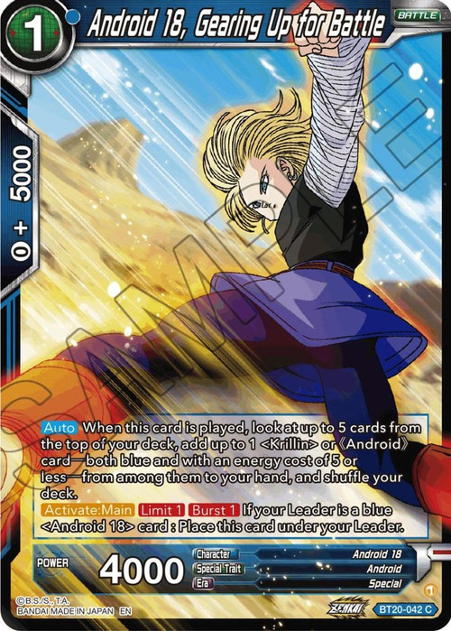 Dragon Ball Super Trading Card Game Power Absorbed Single Card Common ...