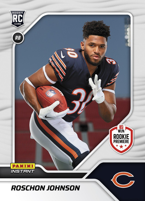 NFL Chicago Bears 2023 Instant RPS First Look Football Single Card ...