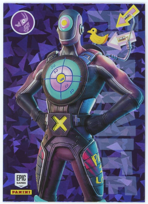 Fortnite 2021 Series 3 Single Card Cracked Ice Hit Man 134 Epic Outfit ...
