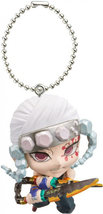 Demon Slayer SD Mascot Vol. 4 Tengen Uzui 2.1 Keychain Figure Bandai ...