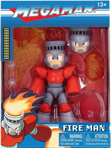 Mega Man Fire Man 112 Action Figure Jada Toys - ToyWiz