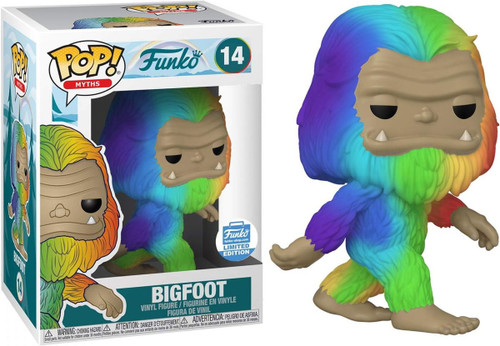 Funko POP Myths Bigfoot Exclusive Vinyl Figure 14 Rainbow - ToyWiz