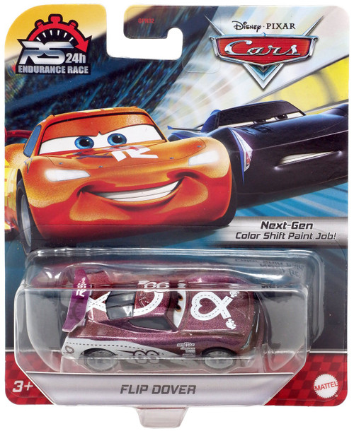 Disney Pixar Cars Cars 3 RS 24th Endurance Race Flip Dover 155 Diecast ...