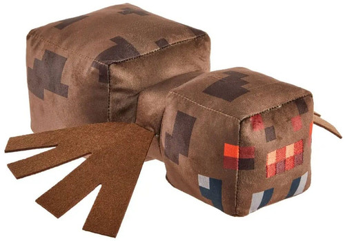 Minecraft Spider 9 Plush Brown Mattel - ToyWiz