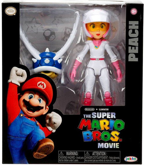 Super Mario Bros. The Movie Peach 5 Figure with Winged Shell Jakks ...