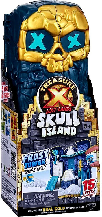 Treasure X Lost Lands Skull Island Frost Tower Micro Playset With