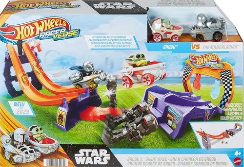 Hot Wheels RacerVerse Star Wars Grogus Great Race Track Set Mattel - ToyWiz
