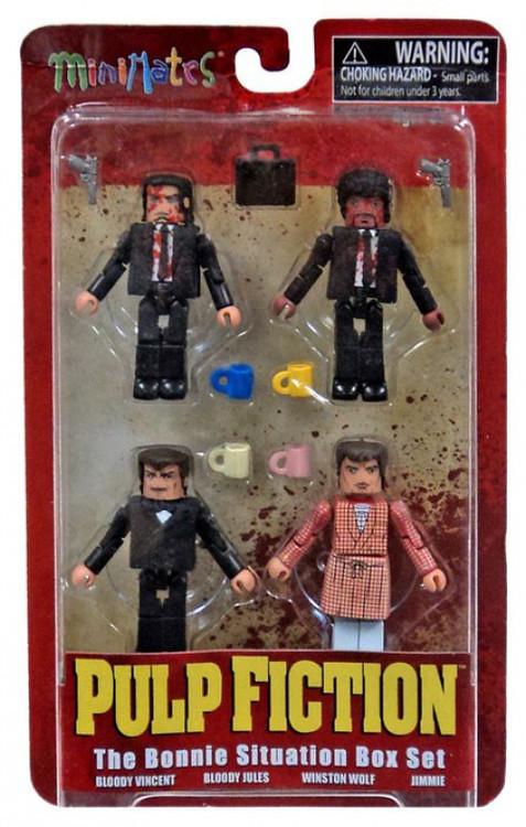 Pulp Fiction 20th Anniversary Minimates Pulp Fiction Minimates ...