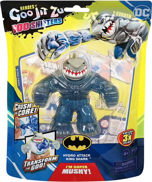Heroes of Goo Jit Zu DC Goo Shifters Hydro Attack King Shark Action ...