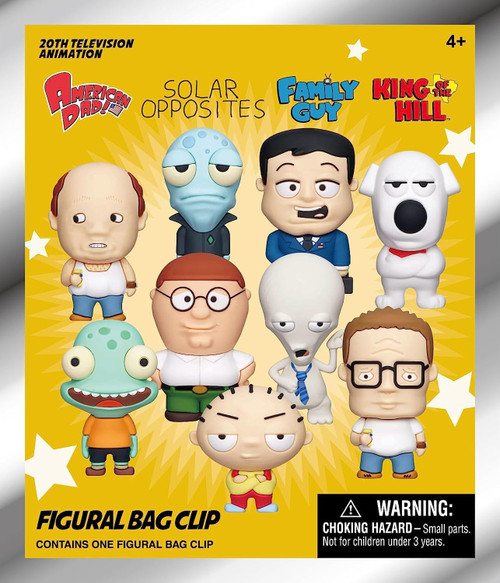 20th Television Animation 3D Figural Keyring Series 1 20th Television ...