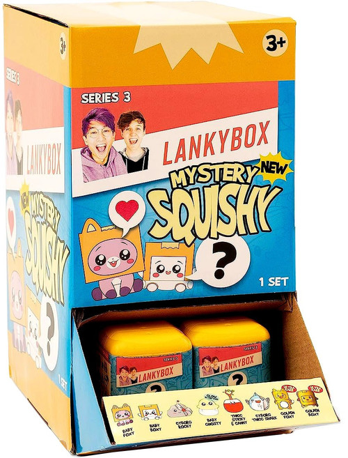 LankyBox Series 3 Squishy Mystery Box 24 Packs Bonkers Toy Co. - ToyWiz