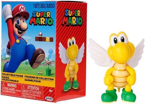 World of Nintendo Super Mario Koopa Troopa 2.5 Collectible Mini Figure ...