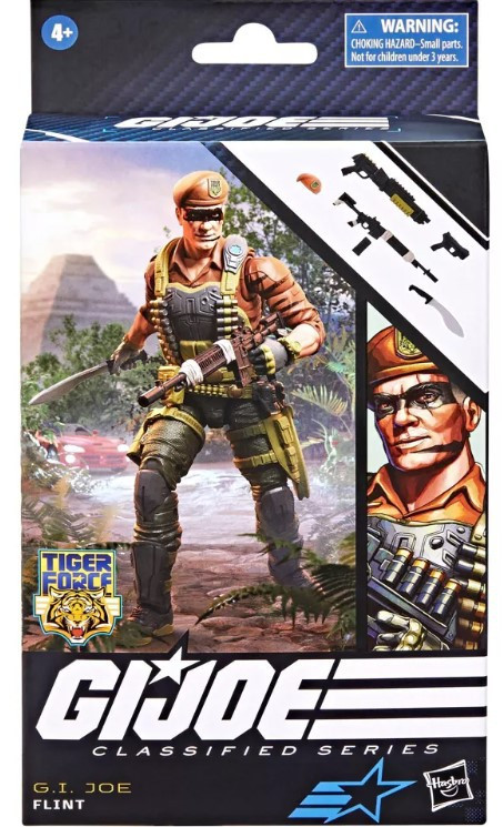 GI Joe Tiger Force Classified Series Flint Exclusive 6 Action Figure 89 ...