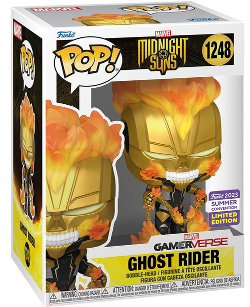 Funko Marvel Midnight Suns POP Marvel Ghost Rider Exclusive Vinyl ...