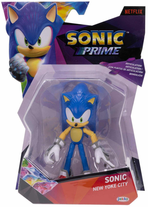 Sonic The Hedgehog Prime Sonic 5 Action Figure New Yoke City Jakks ...