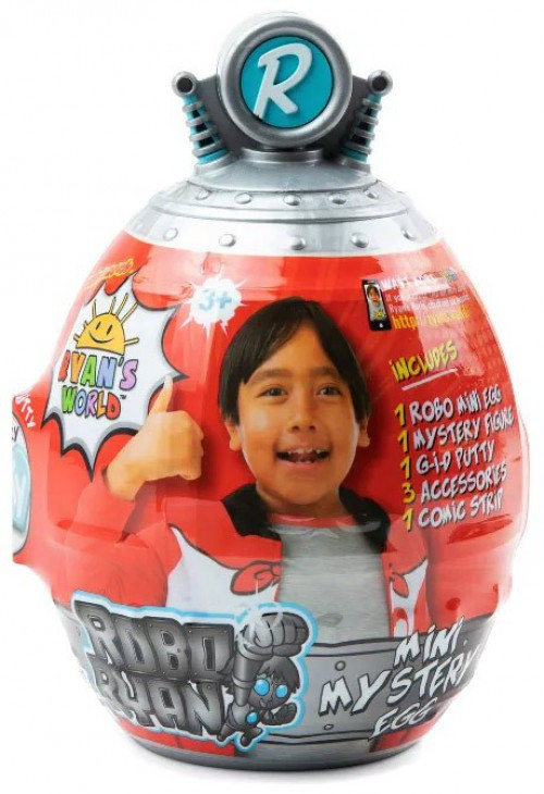 Ryans World Robo Ryan Mini Mystery Egg Mystery Surprise Bonkers Toy Co ...