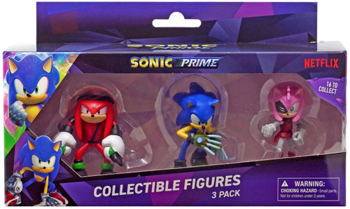 Sonic The Hedgehog Prime Collectible Figures Knuckles, Sonic Metal Amy ...