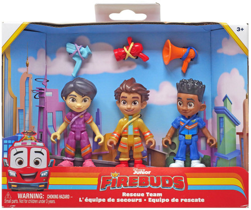 Disney Junior Firebuds Rescue Team Figure 3-Pack Spin Master - ToyWiz
