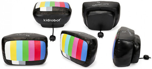 Andy Warhol Television 15 Plush Kidrobot NECA - ToyWiz