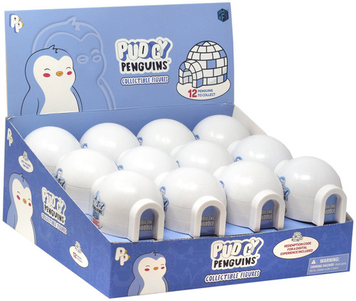 Pudgy Penguins Series 1 Igloo Mystery Box 24 Packs PMI - ToyWiz