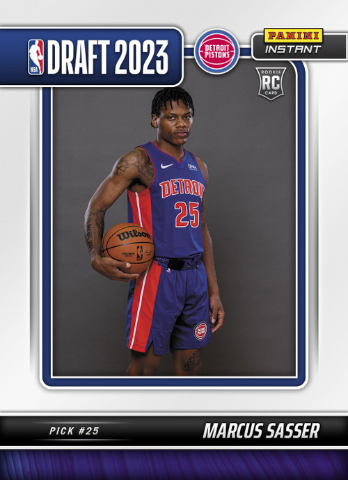 NBA 2023-24 Instant Draft Night Basketball Single Card Marcus Sasser ...