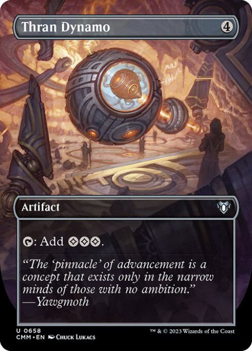Magic The Gathering Commander Masters Single Card Uncommon Thran Dynamo ...