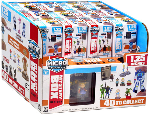 Worlds Smallest Micro Figures Series 1 Mystery Box 24 Packs Super ...