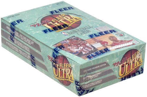 Nba 92-93 Fleer Ultra Series 1 Basketball Trading Card Hobby Box 36