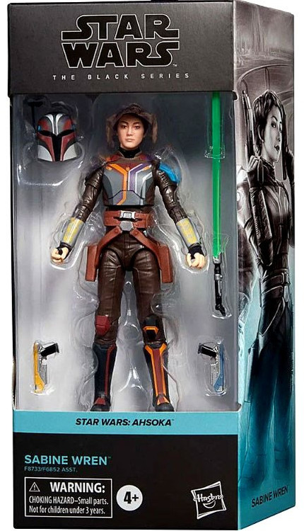 Star Wars Ahsoka Black Series Sabine Wren 6 Action Figure Hasbro - ToyWiz