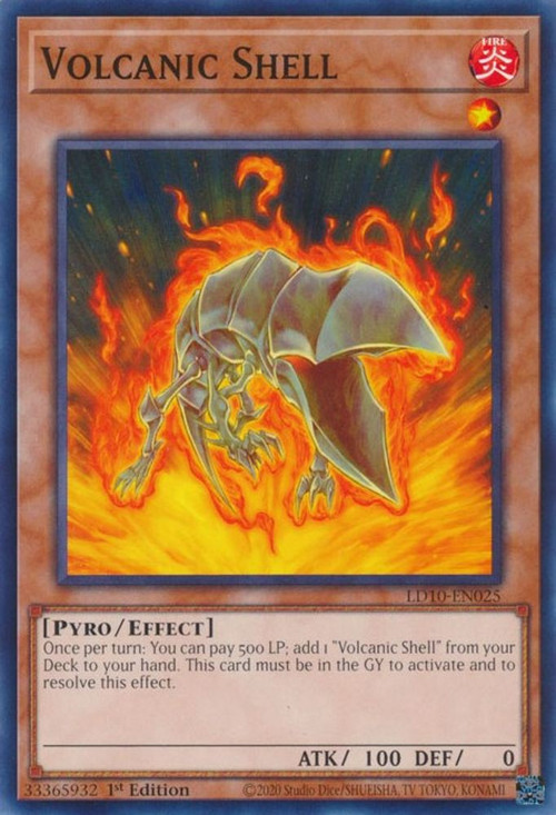 YuGiOh Trading Card Game Legendary Duelists Soulburning Volcano Single ...