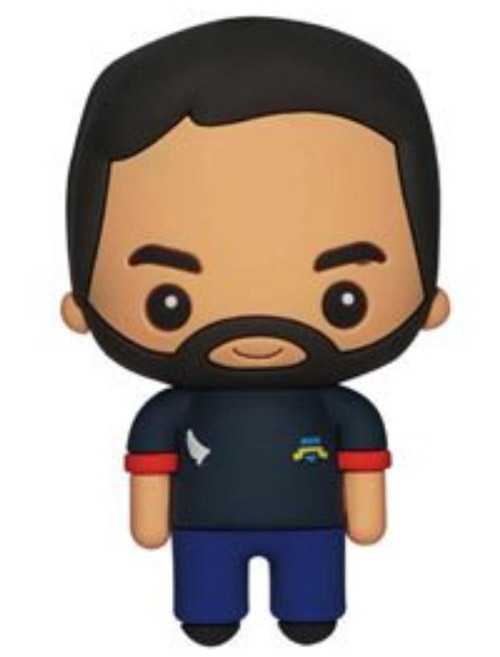 Ted Lasso 3D Figural Keyring Series 1 Roy Kent Keychain Loose Monogram ...