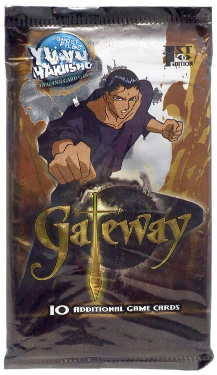 YuYu Hakusho Gateway Trading Card Pack 10 Cards Score Entertainment ...