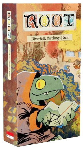 Root Root Riverfolk Hirelings Board Game Expansion Pack Leder Games ...