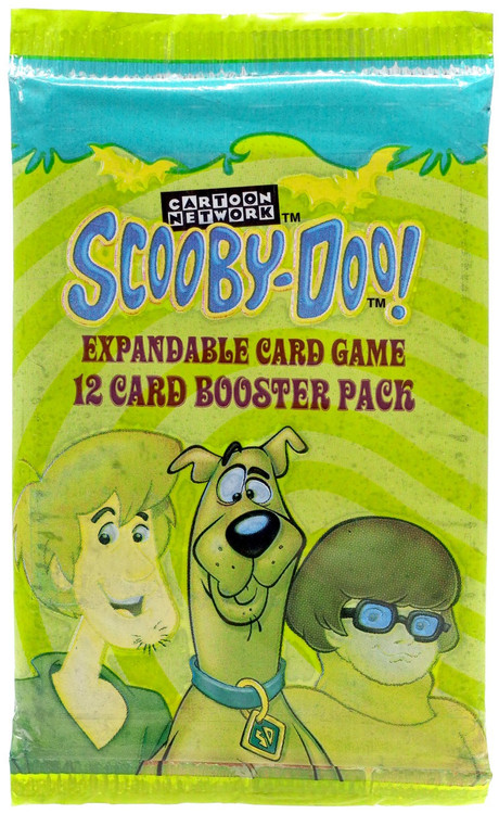 Scooby Doo Expandable Card Game Booster Pack 12 Cards The U.S. Playing ...