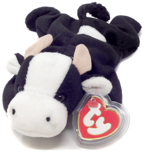 Beanie Babies Daisy the Cow Beanie Baby Plush 3rd Gen Hang Tag, 1st Gen ...