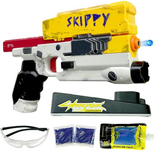 Cyberpunk 2077 Skippy Electric Gel Blaster Light Up Stand Version Zing - ToyWiz