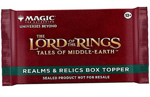 Magic The Gathering Lord of the Rings Tales of Middle Earth Realms ...