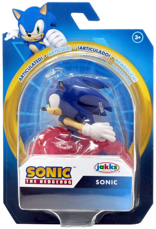 Sonic The Hedgehog Wave 14 Sonic 2.5 Mini Figure Running Jakks Pacific ...