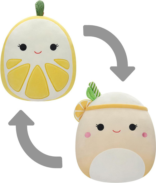 Squishmallows Flip-a-Mallows Medina Leticia 12 Plush Lemon Lemonade ...