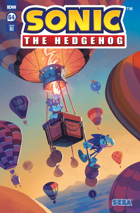 IDW Publishing Sonic the Hedgehog Comic Book 64 110 Fourdraine ...