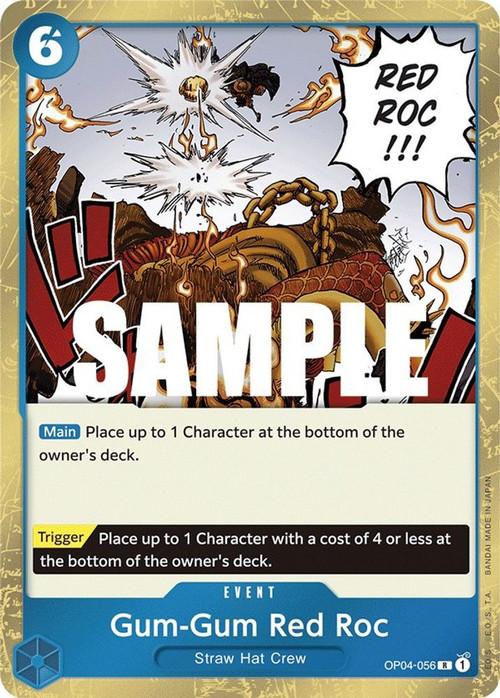 One Piece Trading Card Game Kingdoms of Intrigue Single Card Rare Gum ...
