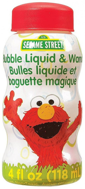 Sesame Street Elmo 4 Oz Bubbles Little Kids - ToyWiz