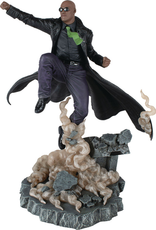 The Matrix Gallery Series Morpheus 12 PVC Figure Statue Diamond Select ...