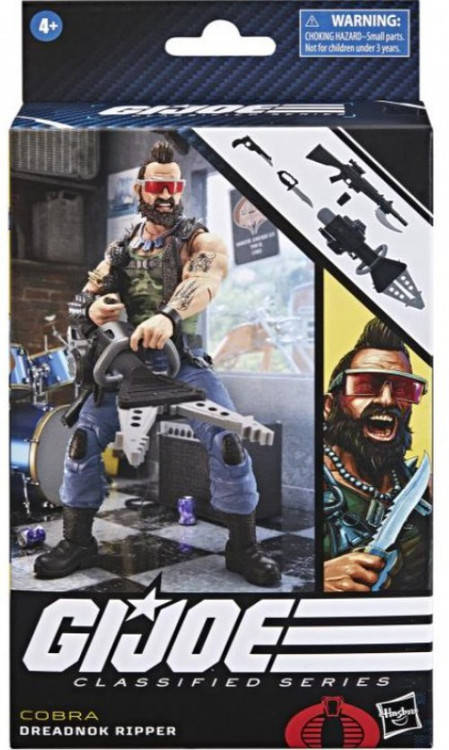 GI Joe Classified Series Dreadnok Ripper 6 Action Figure Hasbro Toys ...