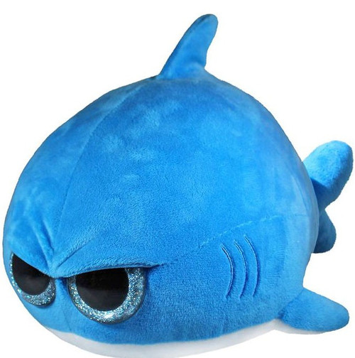 Grumpy Octopus Friends Grumpy Shark 8 Plush License 2 Play - ToyWiz